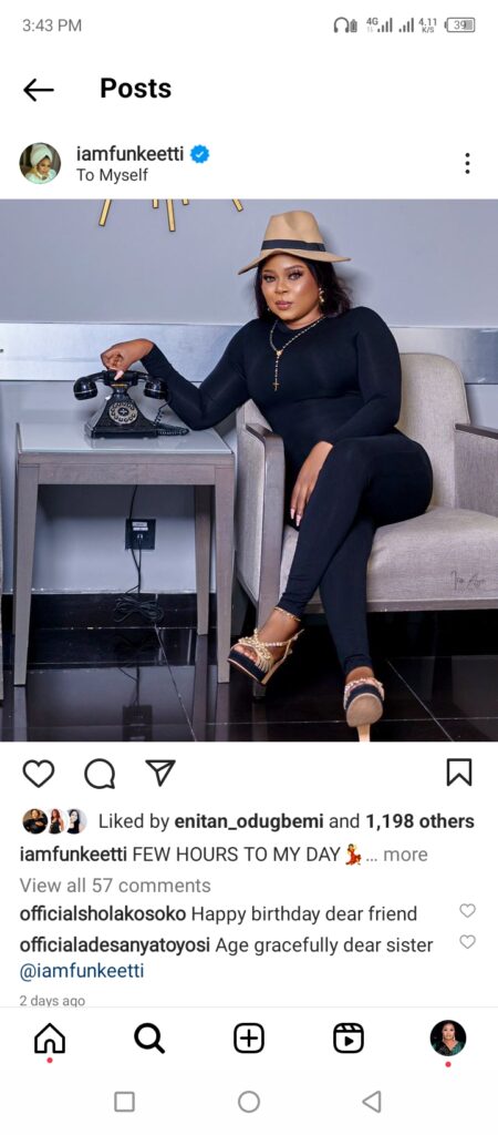 "Happy Birthday Pretty Funke,Still Looking Young Like 22years Old Girl ...