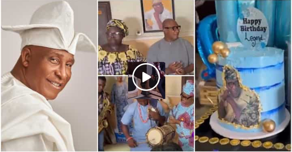 See The Fun Video From Adebayo Salami Oga Bello’s Birthday Celebration ...