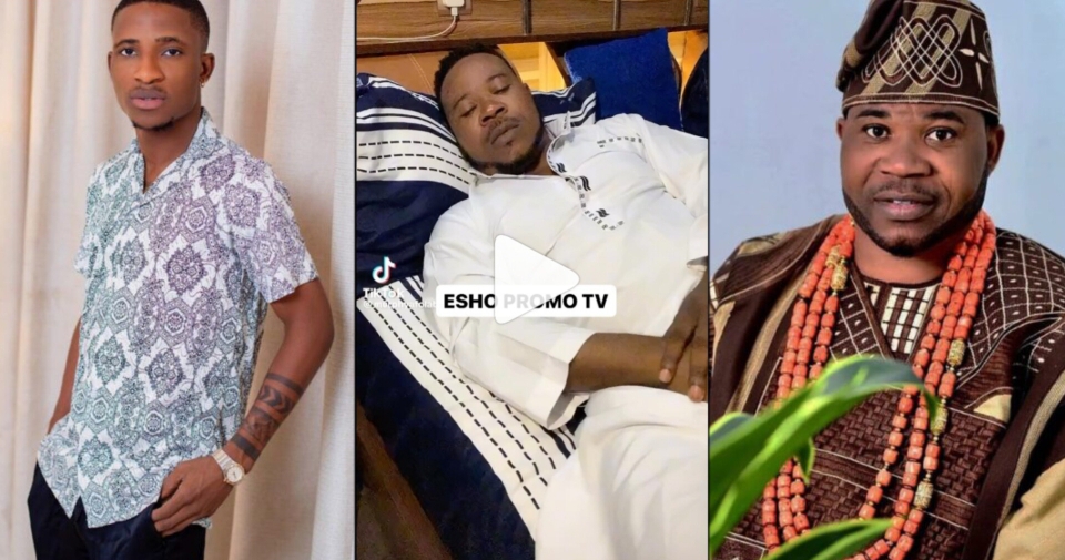"No Oo This is Too Painful For me" - Actor Alesh Sanni recounts his last moment with Murphy ...