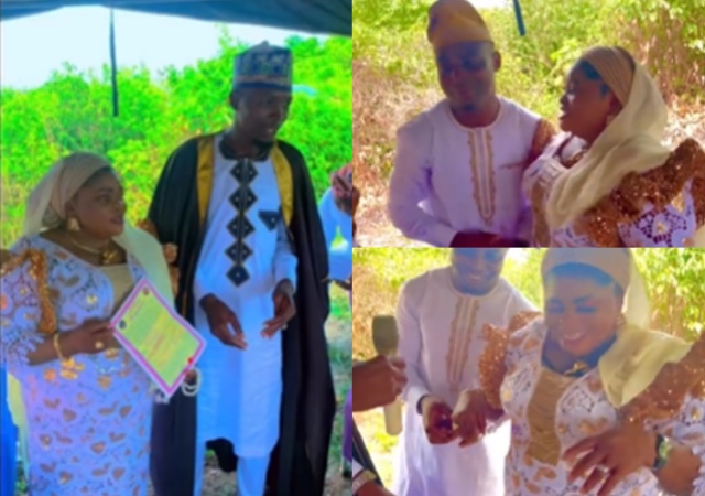 Congratulations Pours As Actress Mama No Network Remarries, ties the ...